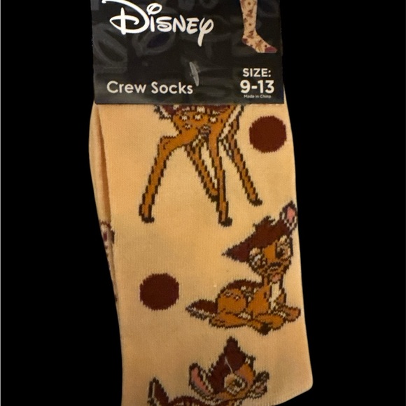 Disney | Underwear & Socks | Disney Bambi Crew Socks | Poshmark